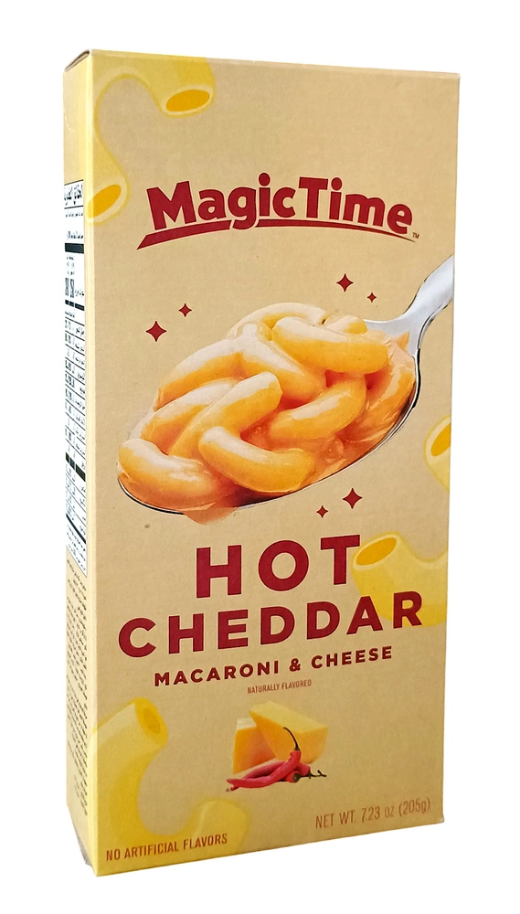 Mac&Cheese Hot Cheddar 205g MagicTime