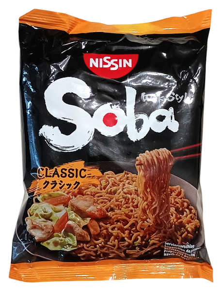 Makaron instant Classic Soba Wok Style Bag 109g Nissin